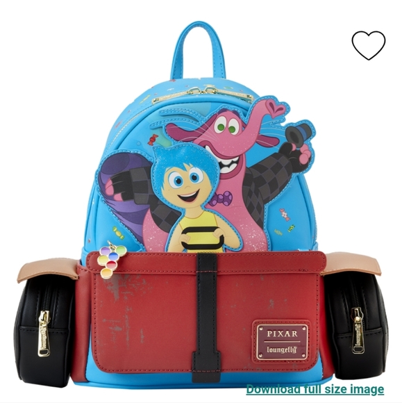 Loungefly | Bags | New Loungefly Disney Inside Out Bing Bong Joy Wagon ...